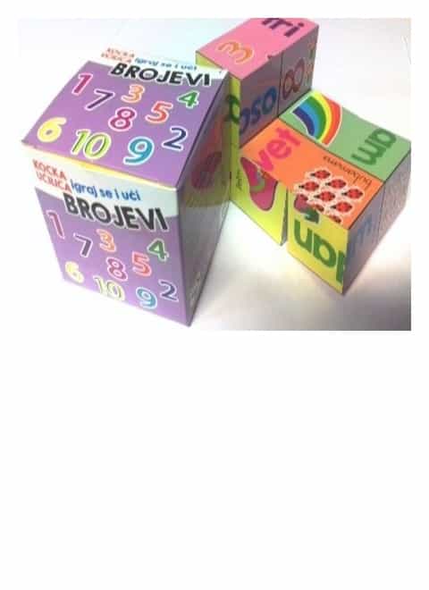 Edukativna kocka učilica - BROJEVI - Begen